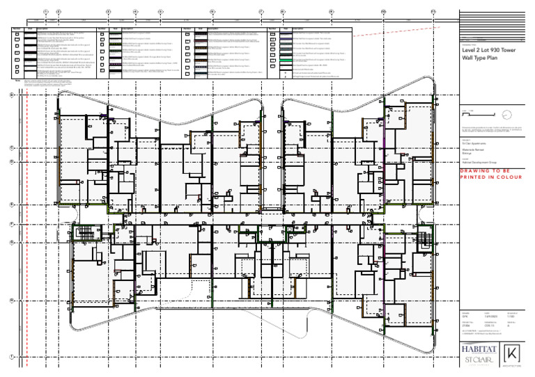 CD5.13 LEVEL 2 LOT 930 TOWER WALL TYPE PLAN Rev.A | PDF | Wall ...