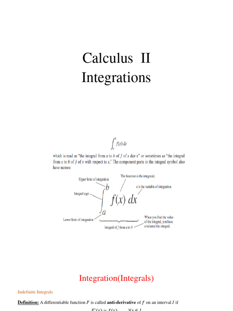 Integration 11 | PDF | Integral | Area