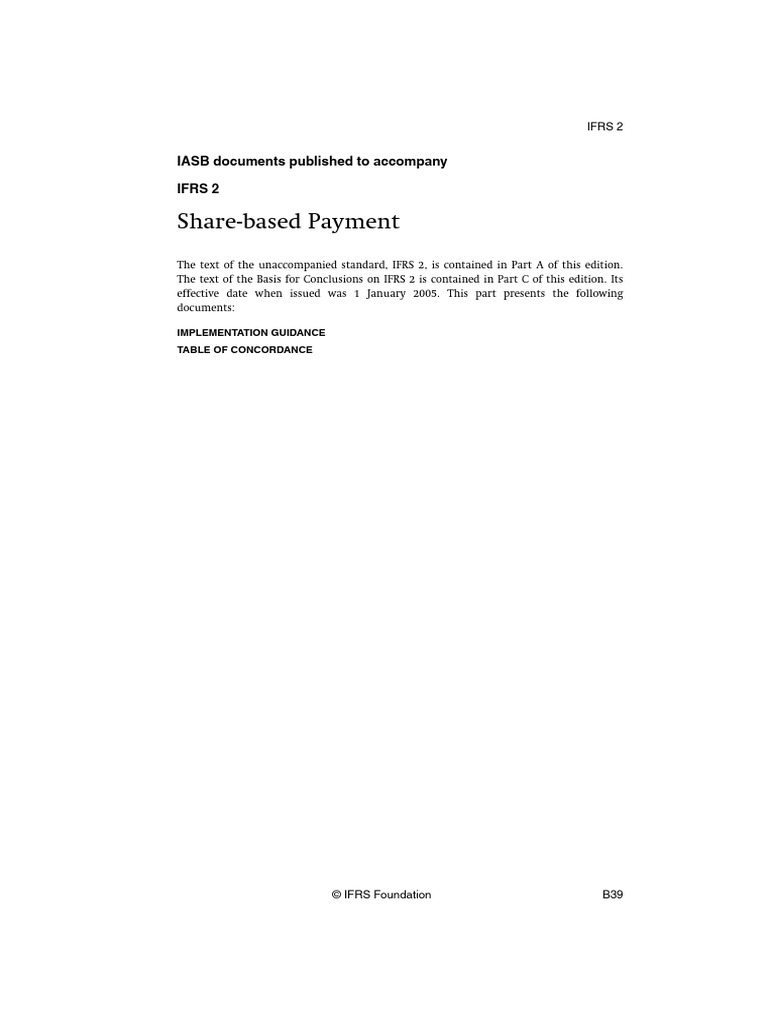ifrs-2-share-based-payment- | PDF | Fair Value | Option (Finance) ifrs-2-share-based-payment- | PDF | Fair Value | Option (Finance)