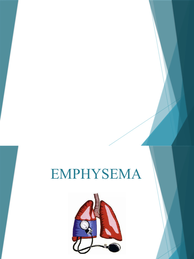 Emphysema | PDF | Chronic Obstructive Pulmonary Disease | Lung