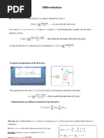 Formula sheet grade 12.docx | PDF | Matrix (Mathematics) | Derivative