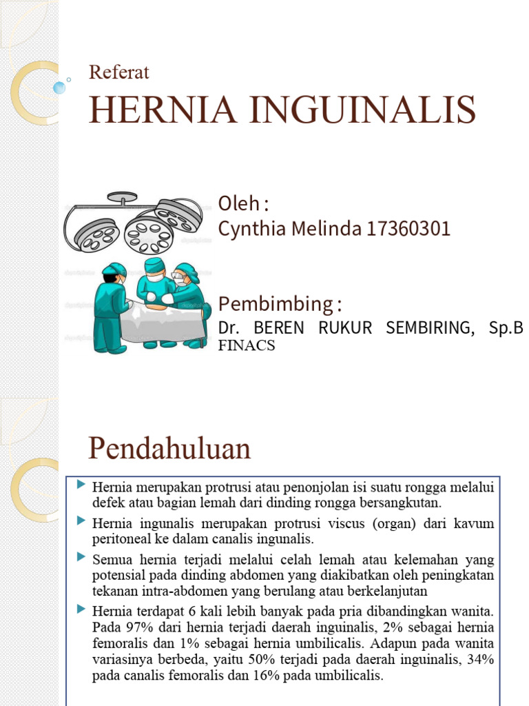 Hernia Inguinalis | PDF