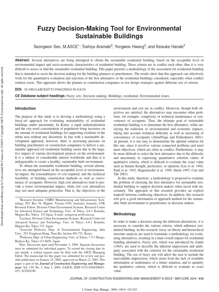 (Asce) 0733 9364 (2004) 130:3 | PDF | Function (Mathematics ...