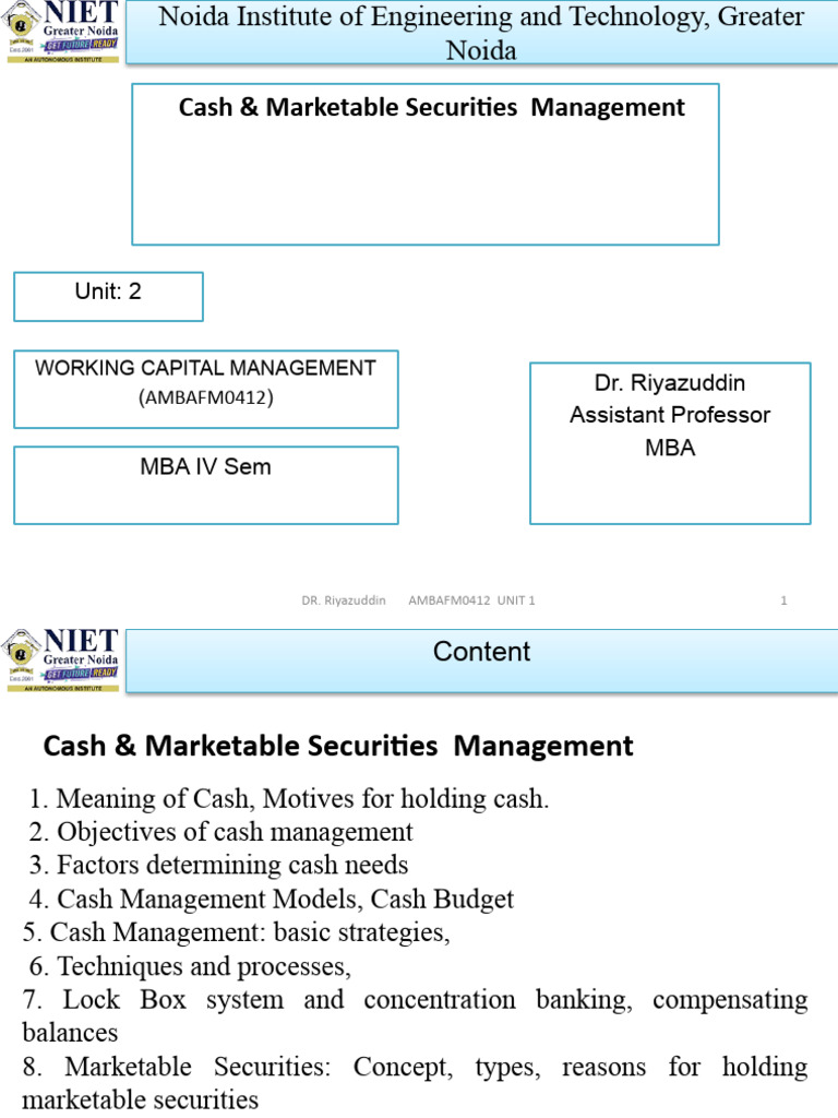 Unit 2 | PDF | Securities (Finance) | United States Treasury Security