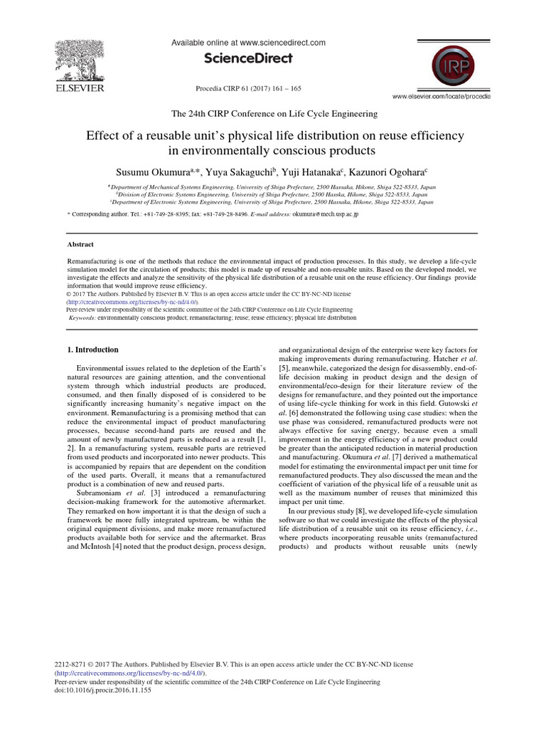 Sciencedirect | PDF | Reuse