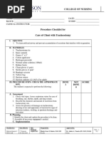 IV Cannulation Checklist | PDF | Intravenous Therapy | Vein