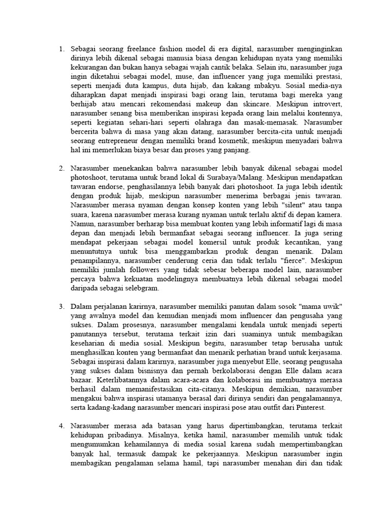 Kesimpulan Transkrip | PDF