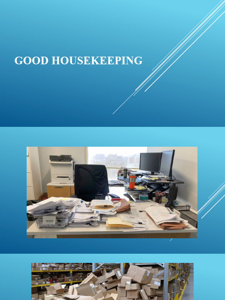 Chapter 5 Good Housekeeping | PDF | Housekeeping | Employment