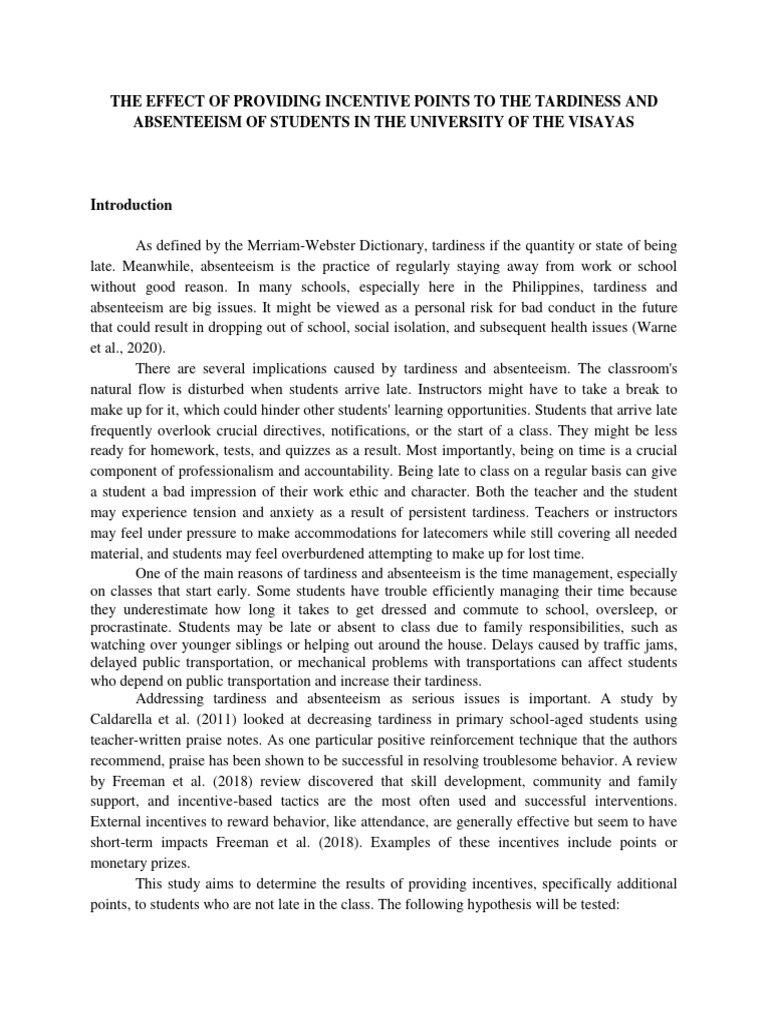 Sample Research Paper | PDF