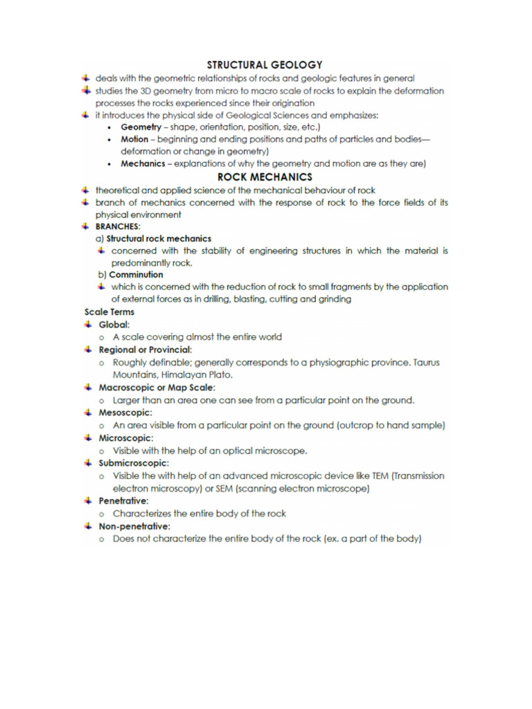 Structural Geology and Rock Mechanics | PDF
