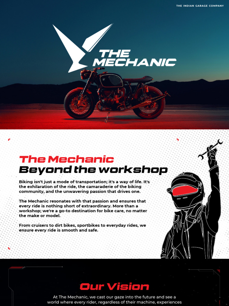 The Mechanic | PDF | Motorcycle | Pipe (Fluid Conveyance)