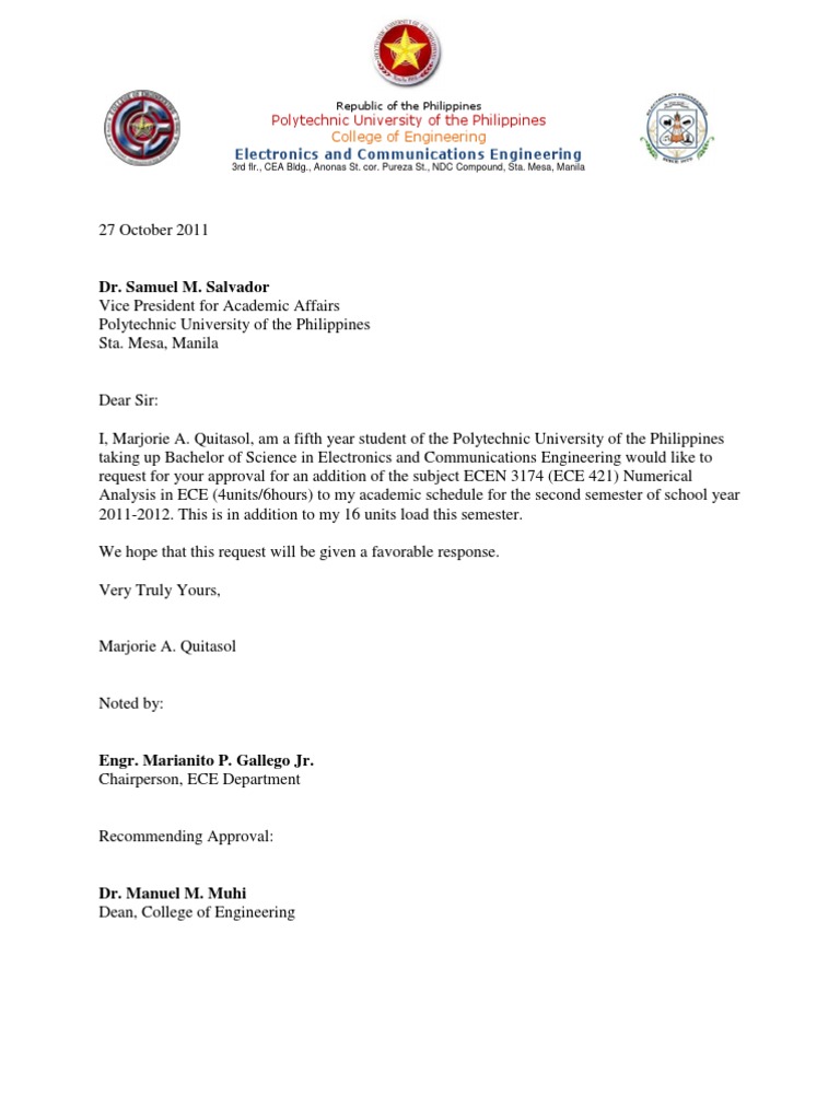 Overload Letter 2011-2012 Maj | PDF