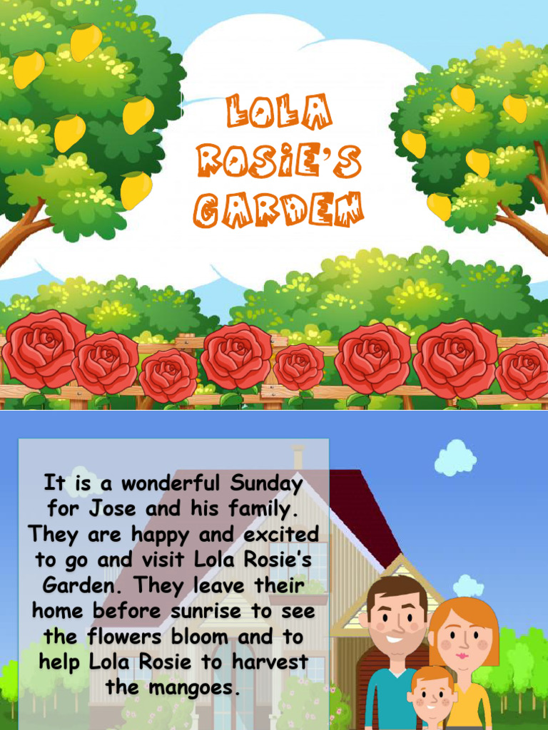Lola Rosie's Garden - STORY | PDF | Flowers | Foods