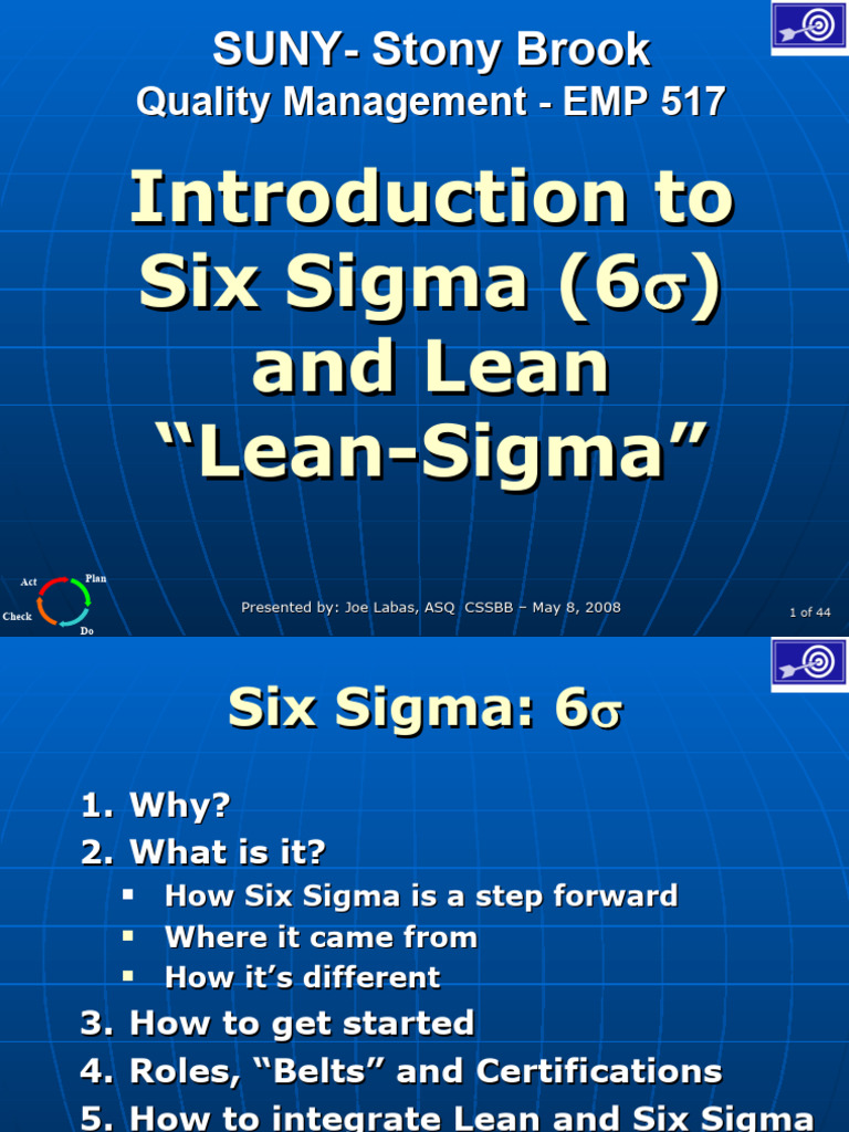 Six Sigma and Lean Integration Guide | PDF | Six Sigma | Lean Manufacturing