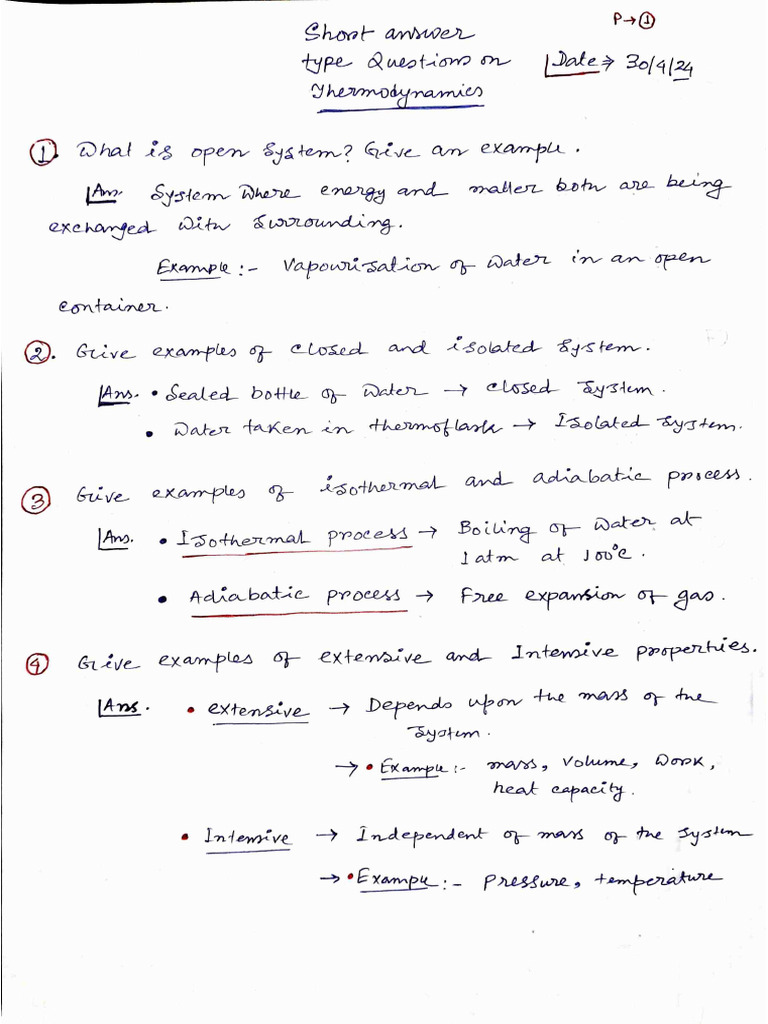 Short answer type questions | PDF