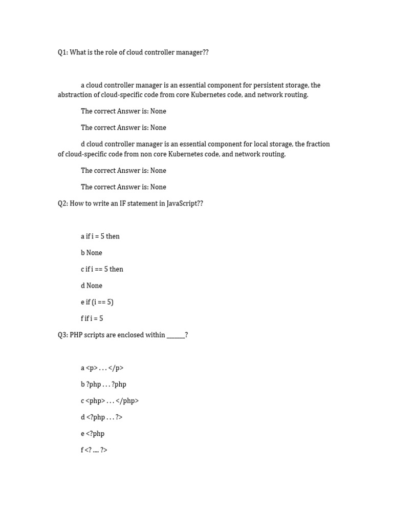 5 Doc For UOKU | PDF | String (Computer Science) | Boolean Data Type
