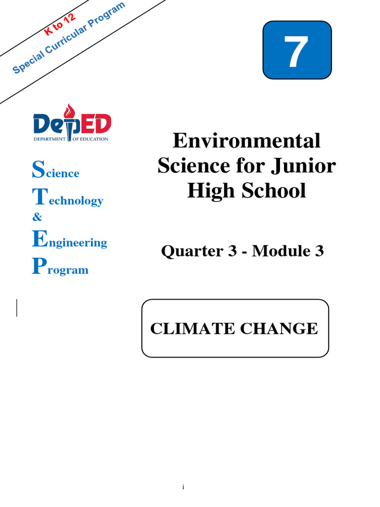Envi Scie Quarter 3 Module 3 | PDF | Greenhouse Effect | Greenhouse Gas