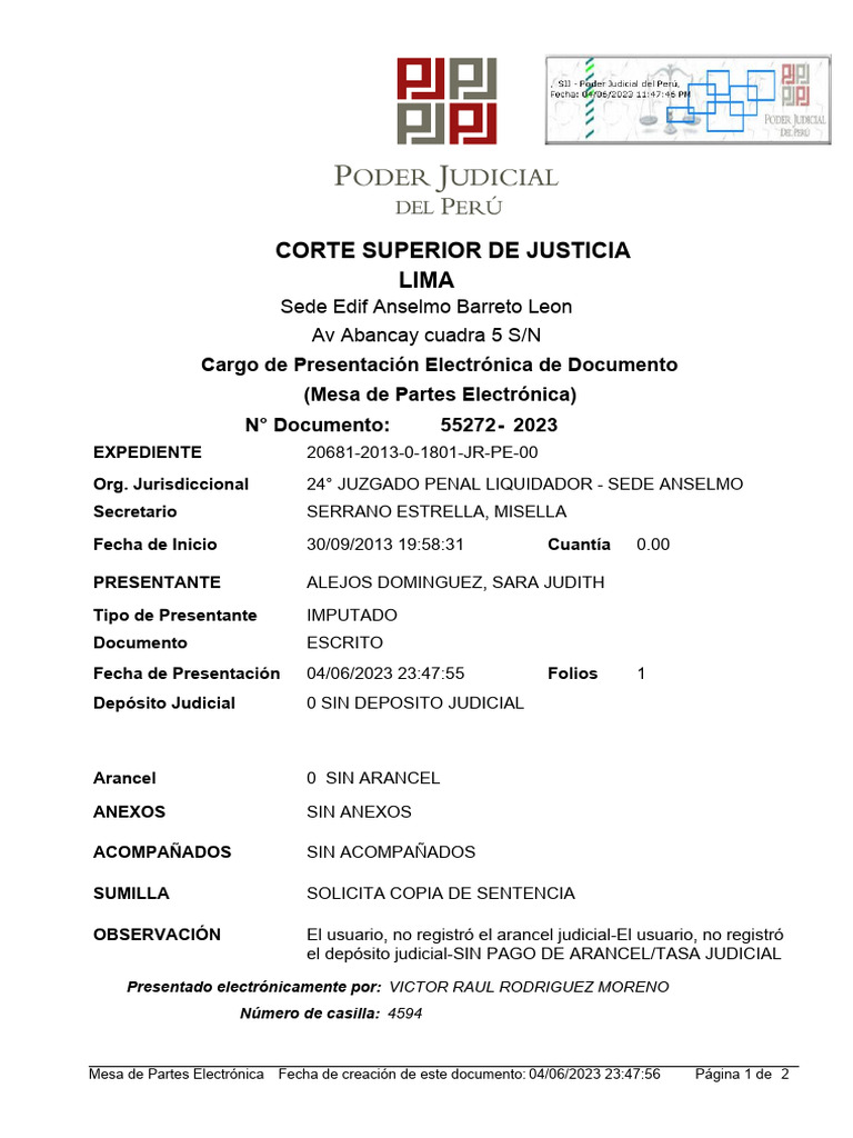 Sara Judith 55272-2023 | PDF
