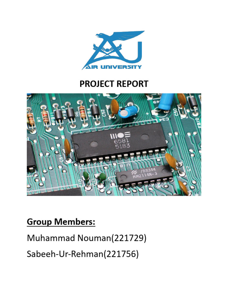 ECD Final Project Report - (221729) (221756) - Nouman-Sabeeh | PDF ...