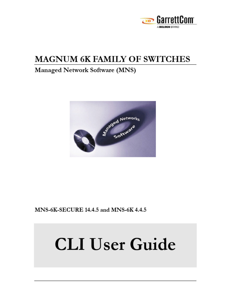 MNS6K CLI User Guide 445 | PDF | Radius | Computer Network