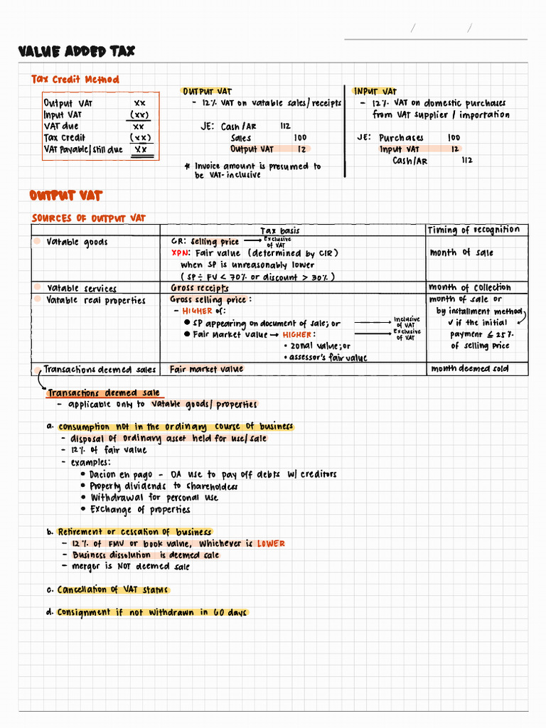 14 Value Added Tax | PDF