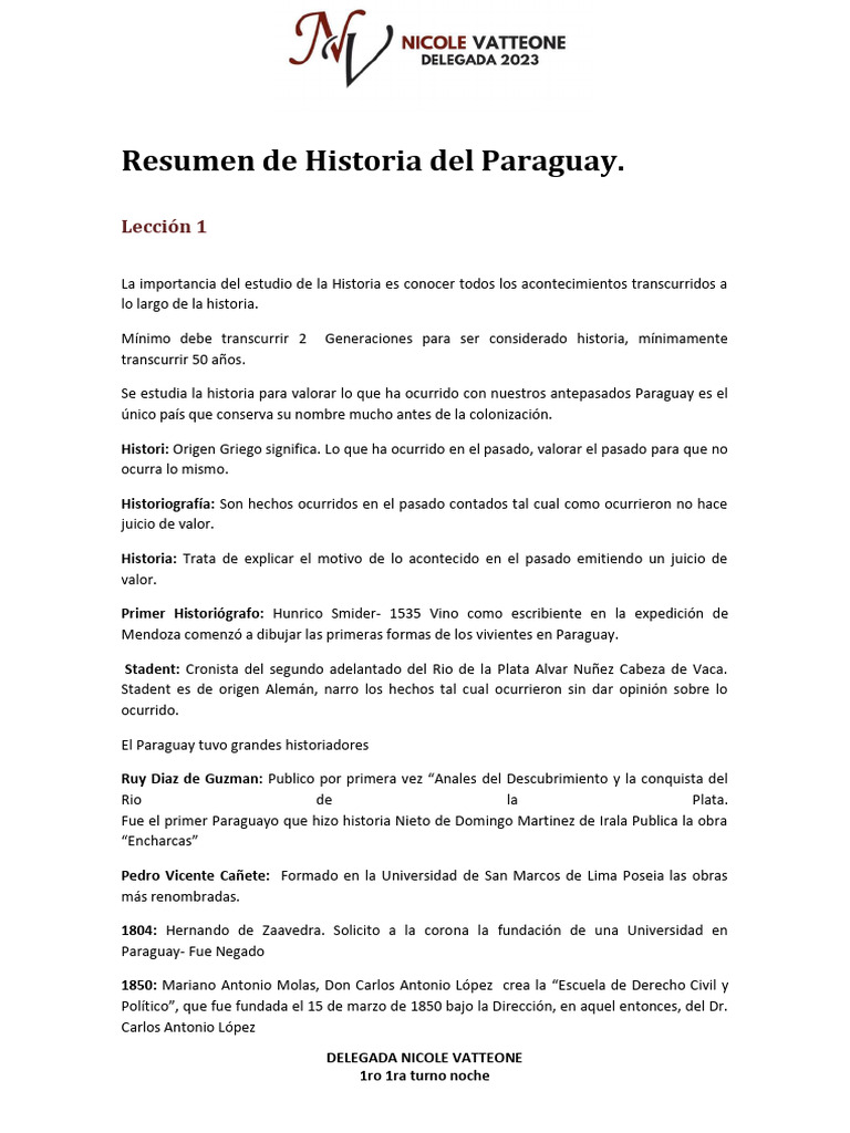 Resumen 3 | PDF | Cristobal colon