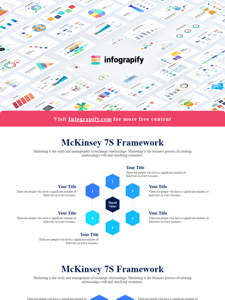 Free McKinsey 7s Framework Infographics by Infograpify | PDF ...