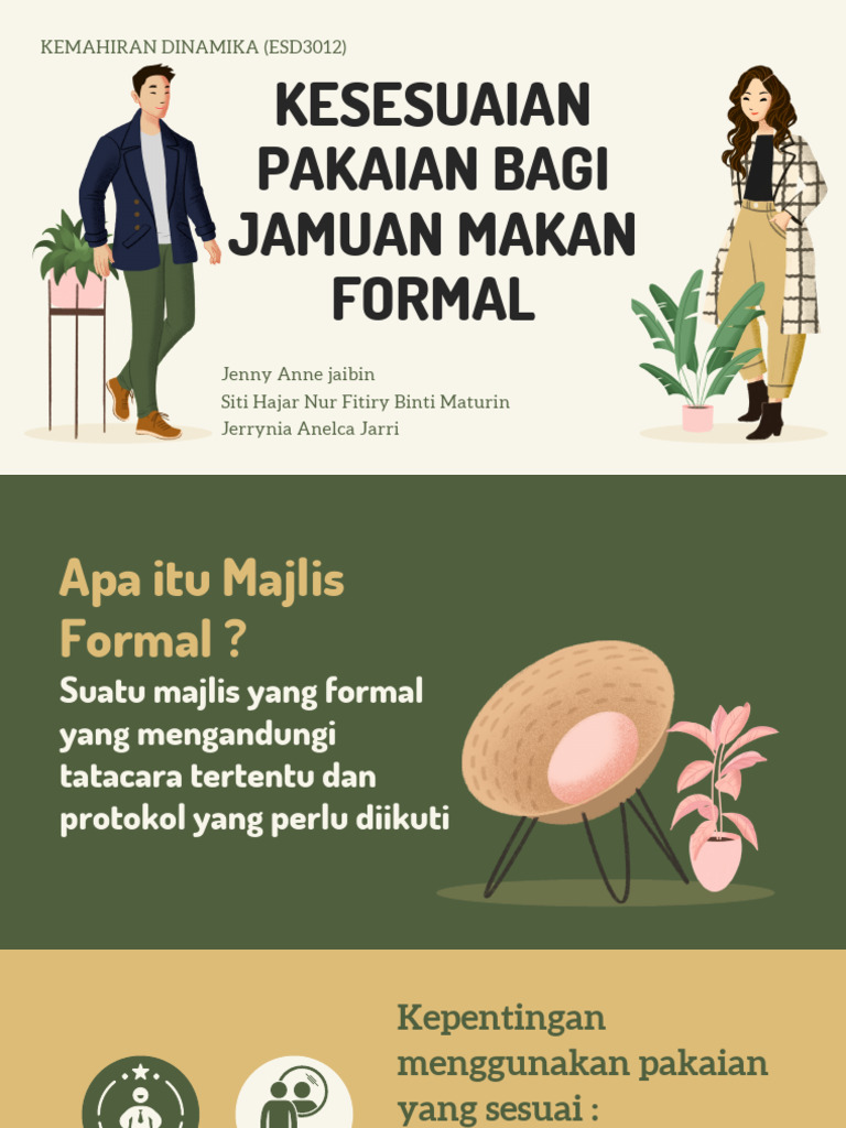 Jamuan Makan Formal | PDF