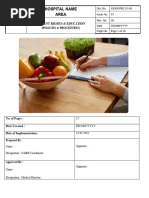 Hand Hygiene Observation Form | PDF | Patient Safety | Prevention