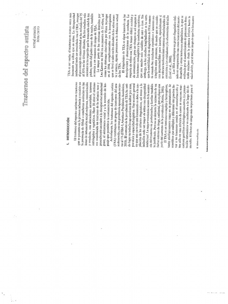 Ezpeleta y Toro Psicopatología Del Desarrollo Cap 8 | PDF Ezpeleta y Toro Psicopatología Del Desarrollo Cap 8 | PDF