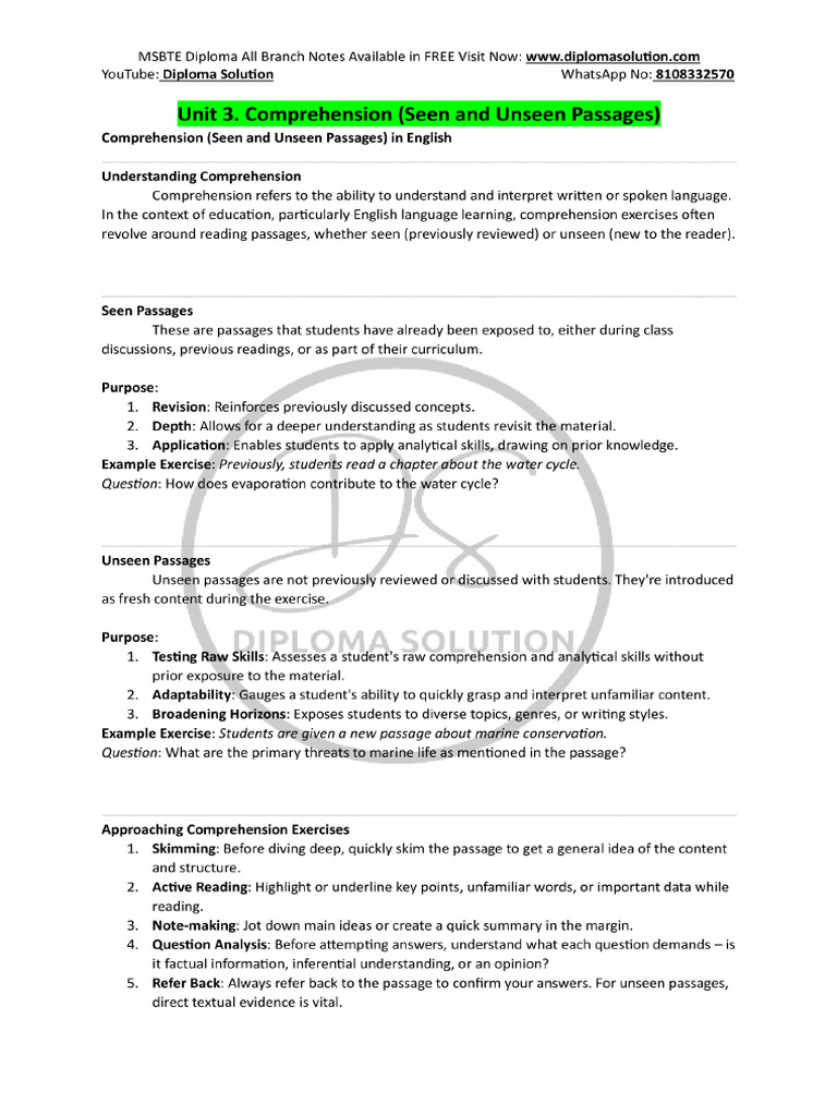 English Unit 3 - Unlocked | PDF