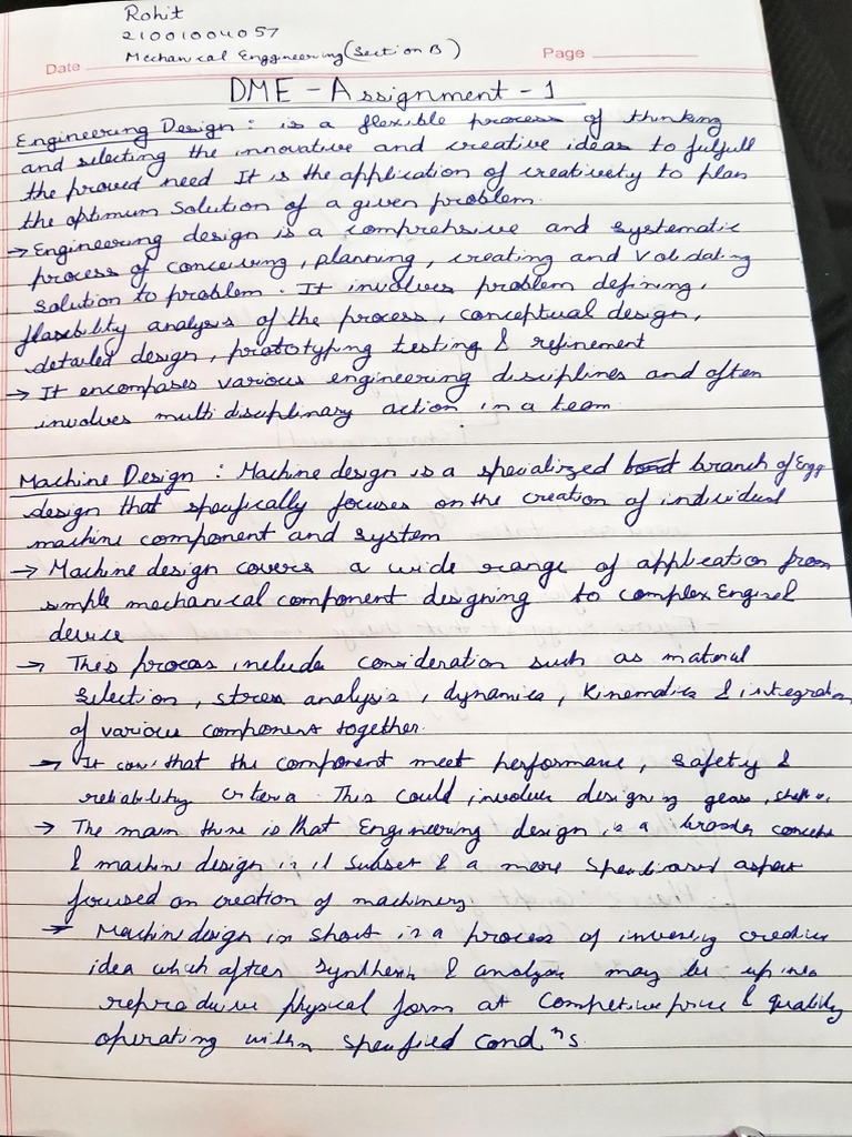 DME Assignment 1 | PDF