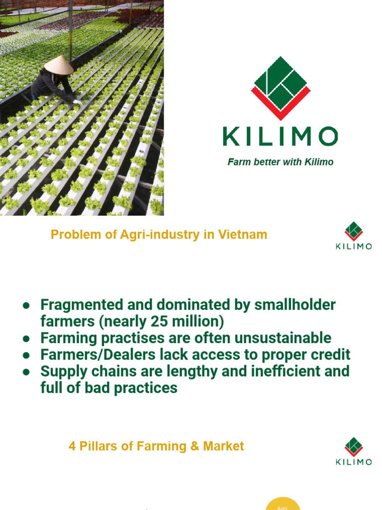 Kilimo Pitch Deck (Final) | PDF | Credit | Finance & Money Management