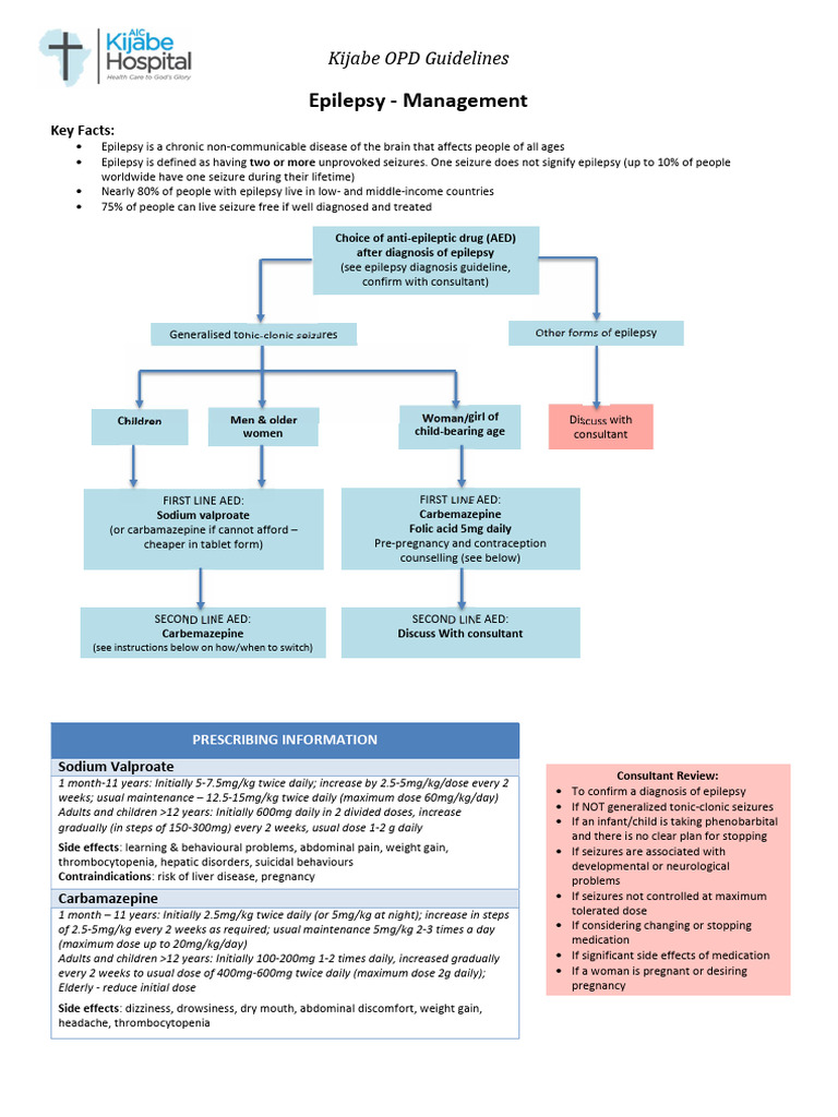 Epilepsy Management | Download Free PDF | Epilepsy | Pregnancy