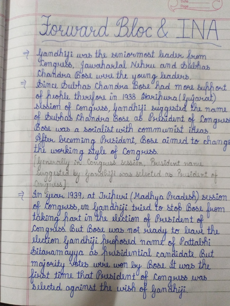 Forward Bloc and Ina | PDF