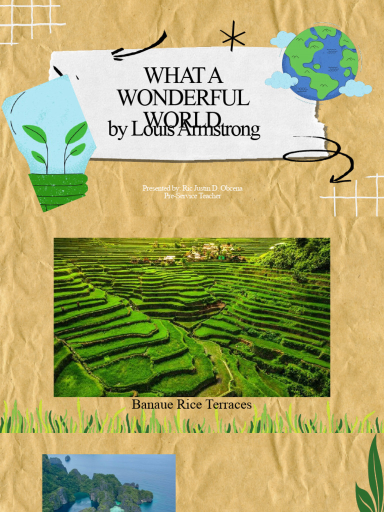 Analysis of "What a Wonderful World" | PDF | Jazz