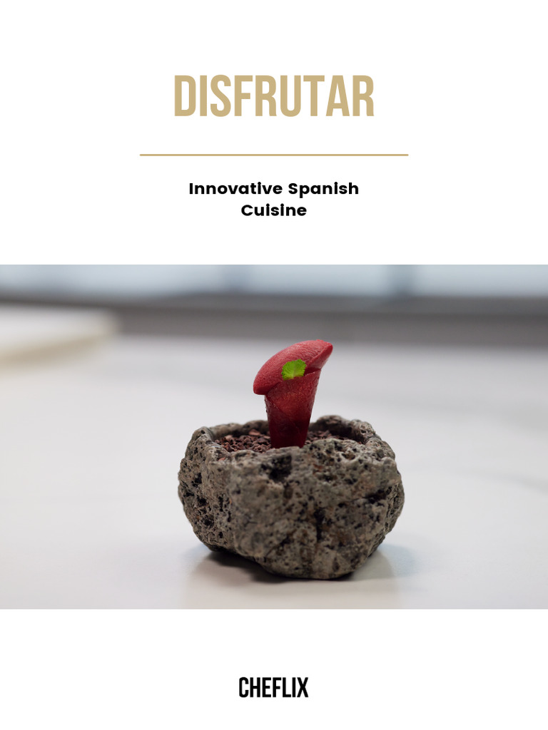 Disfrutar: Innovative Spanish Recipes | PDF | Fruit Preserves ...