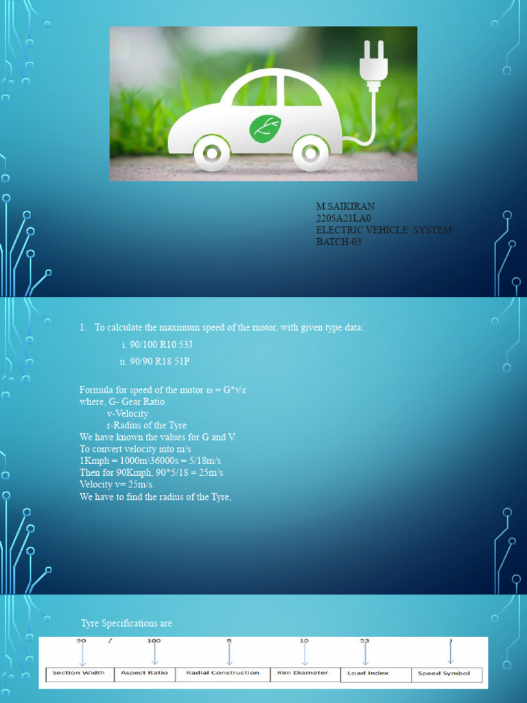 Evs Case Study | PDF | Drag (Physics) | Mechanical Engineering