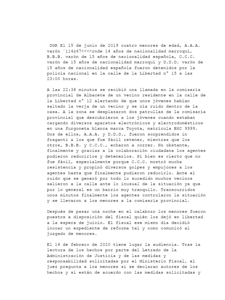 Modificacion Del Art. 258 Por Contradecir El Principio de ...