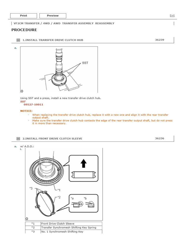 Transfer Assembly Reassembly Guide | PDF | Manual Transmission | Bearing (Mechanical)