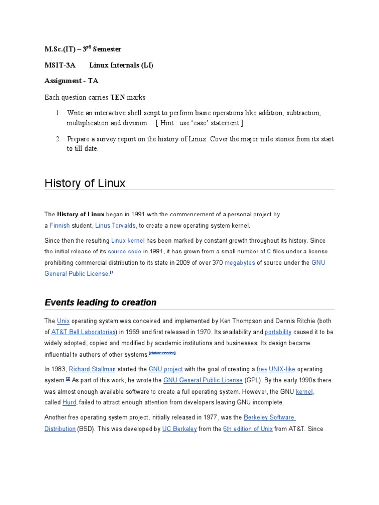Msit 3a | PDF | Linux | Command Line Interface