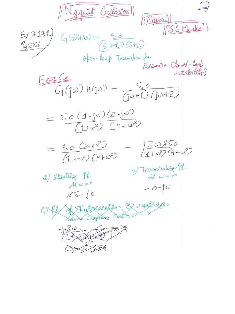 Nyquist Plot by Chandan Bhadrala | PDF