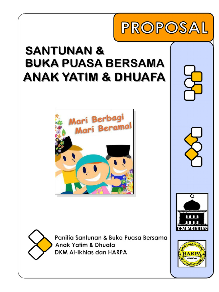 Proposal Santunan Anak Yatim Dhuafa | PDF