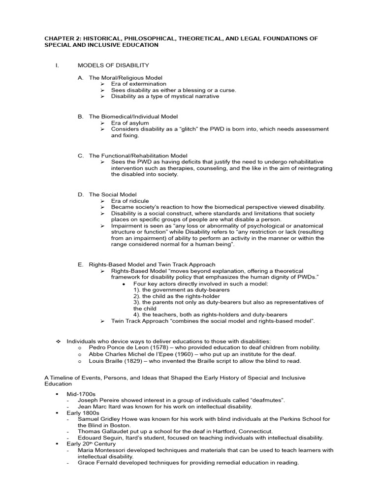 Chapter 2 Cpe103 | Download Free PDF | Disability | Liberal Arts Education