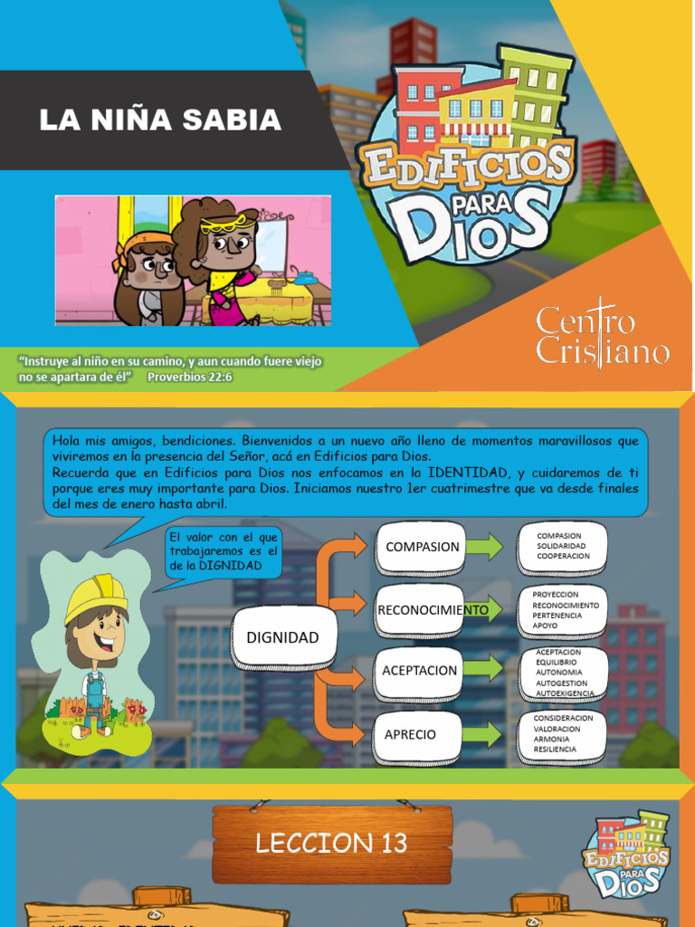 Leccion 13 La Niña Sabia | PDF