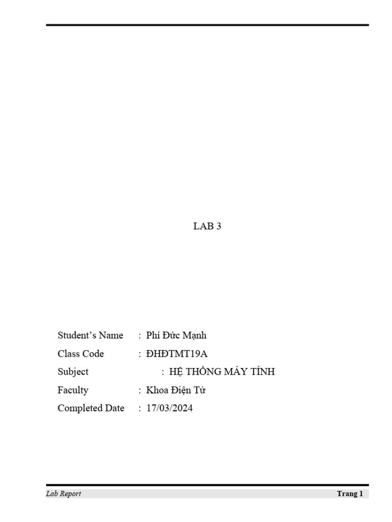 LAB 3 - REPORT - 23656151 - Phí Đ C M NH | PDF
