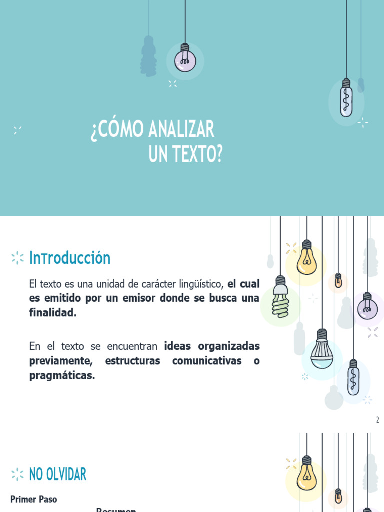 Cómo Interpretar Un Texto | PDF | Comprensión lectora