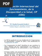 CLASIFICACION CIF | PDF | Invalidez | Terapia física