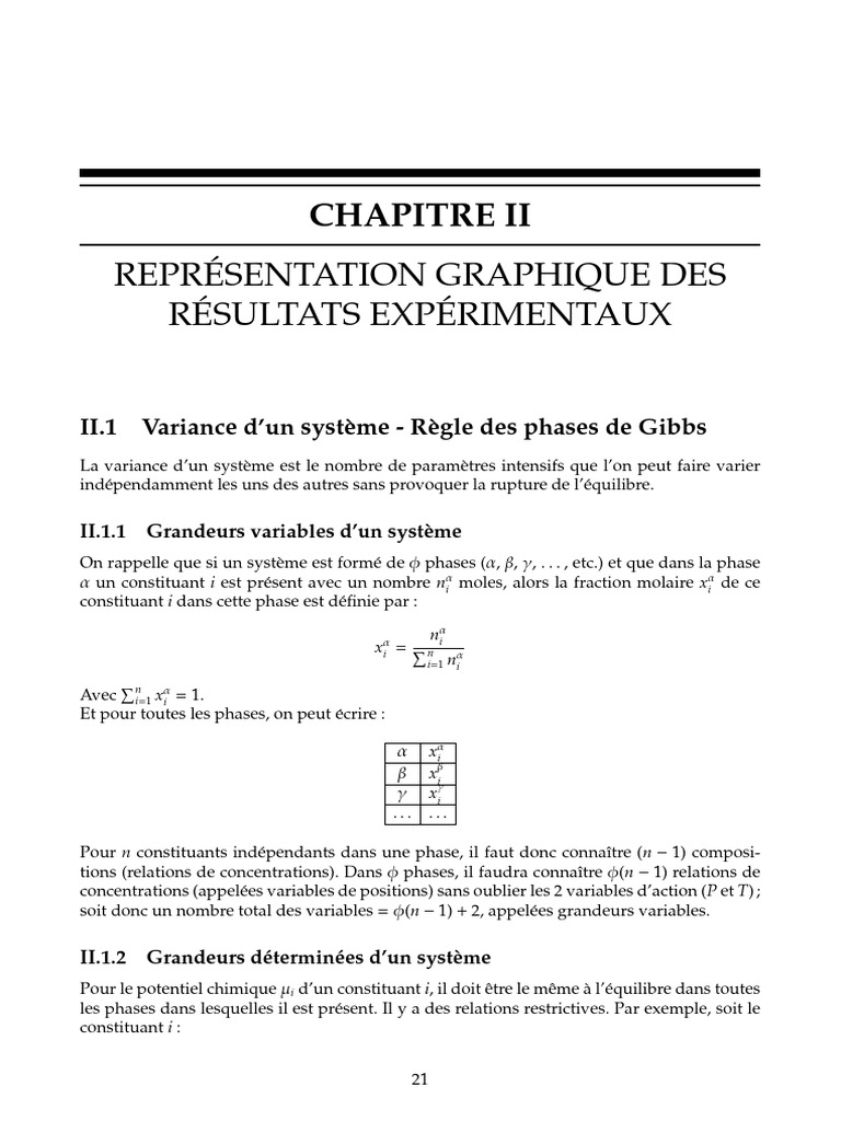 Chapitre2diagramme de Phases | PDF | Alliage | Diagramme de phase
