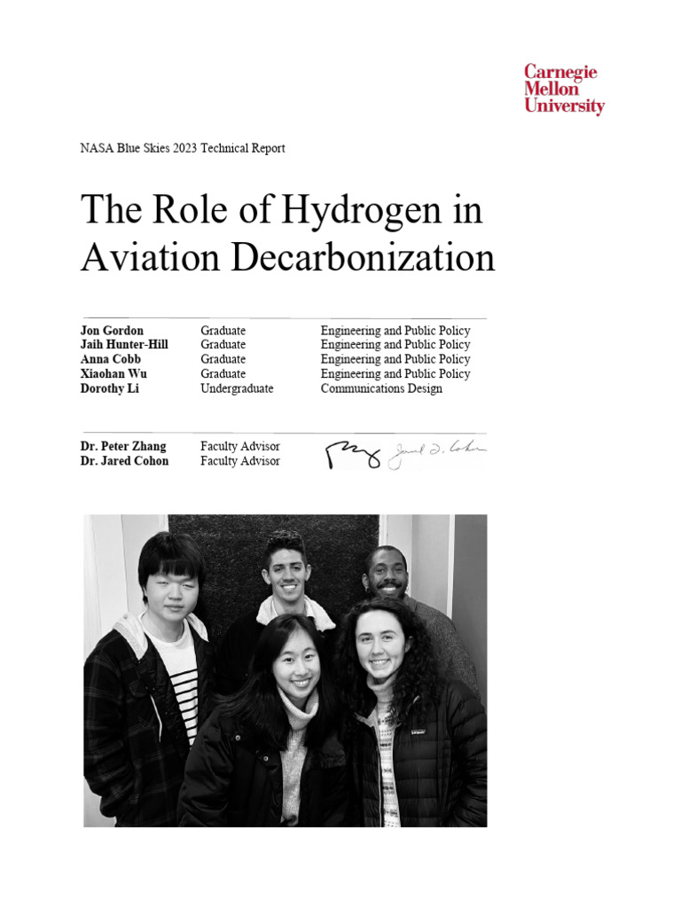 2023 Blue Skies Final Research Paper Carnegie Mellon University | PDF ...